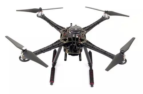 S500 Quadcopter Frame Stretch X FPV Drone Frame Kit PCB Version With Carbon Fiber Landing Gear ...