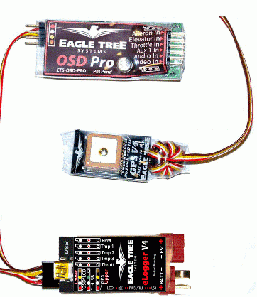 Pack complet OSD GPS Eagle Tree Systems V4